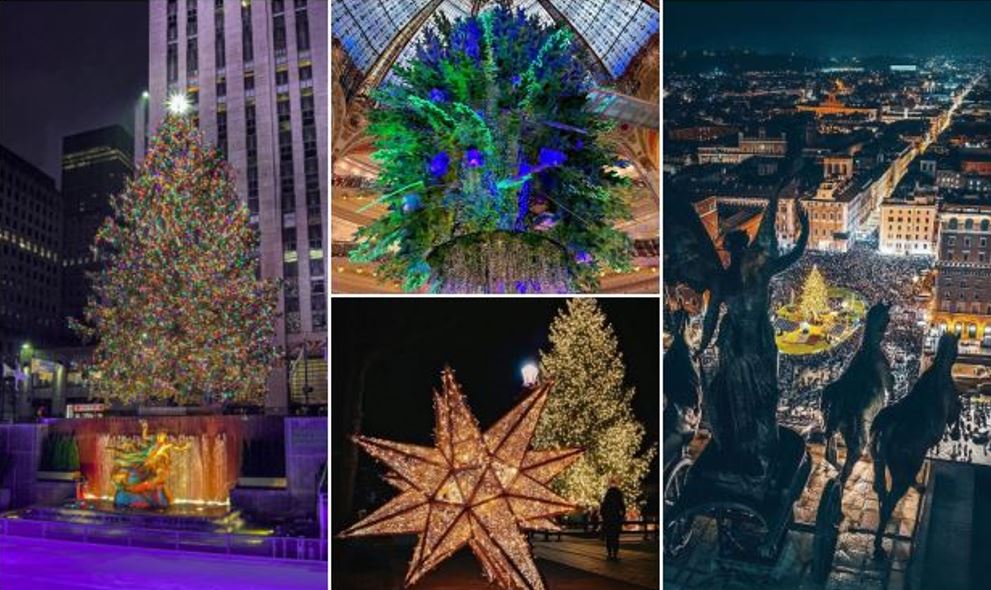(Фото) Од Витлеем до Киев: Најубавите новогодишни елки што ги ...